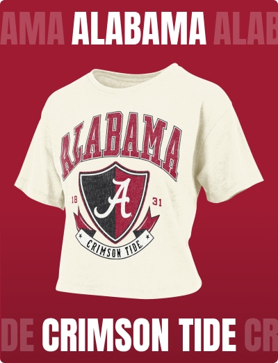Alabama Crimson Tide, Alabama Gifts & Apparel, Crimson Tide Merchandise ...